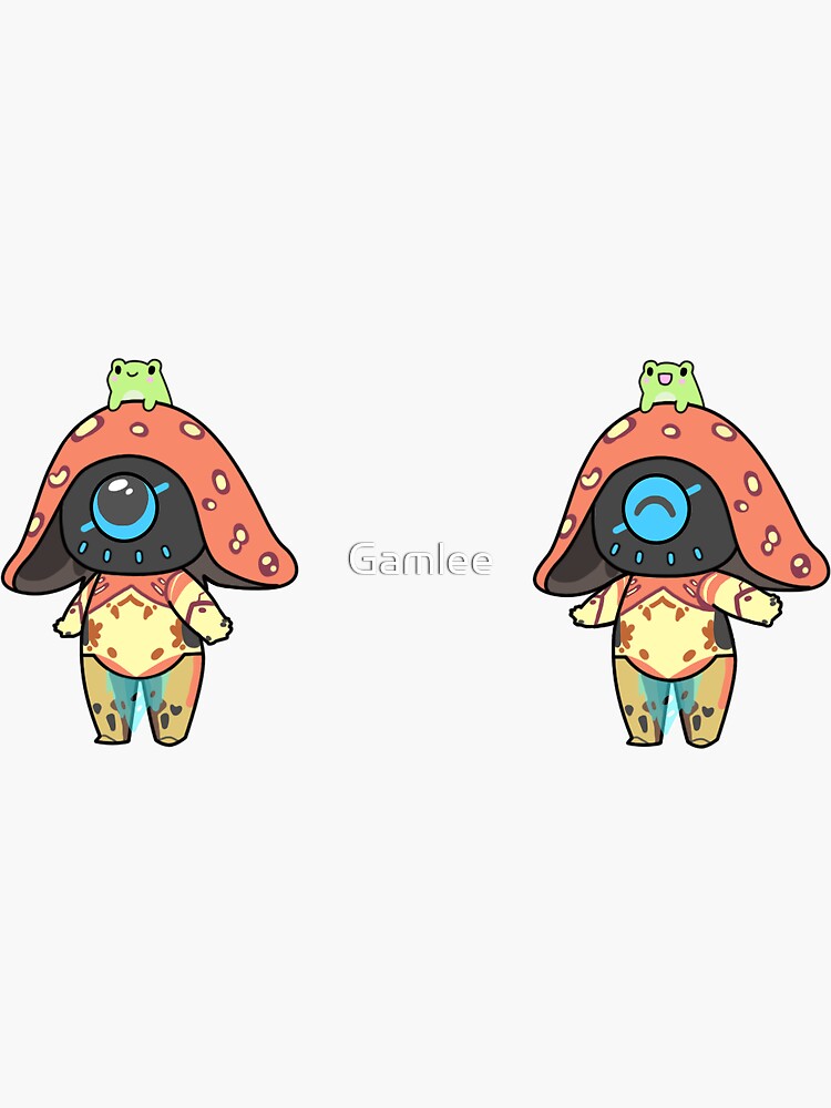 "Frog & ivara" Sticker for Sale by Gamlee | Redbubble