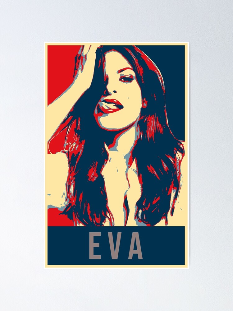 "Illustration Pop Art Eva" Poster by VikingZen | Redbubble