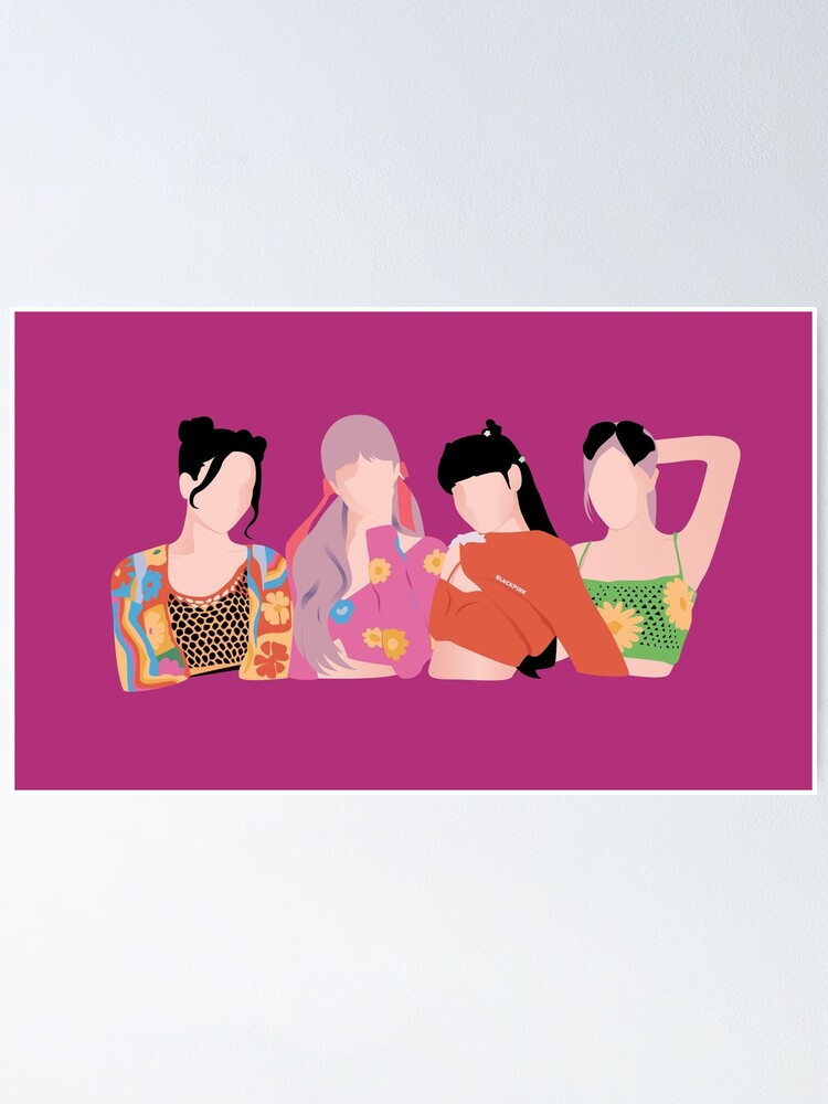 "BLACKPINK Ice Cream" Poster by minimalistkpop | Redbubble