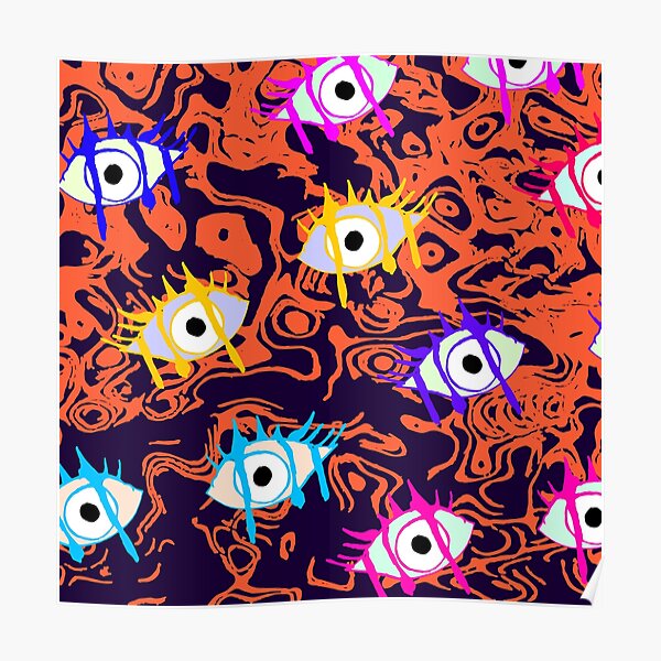 "Phantom eyes" Poster for Sale by Pahagh19 | Redbubble