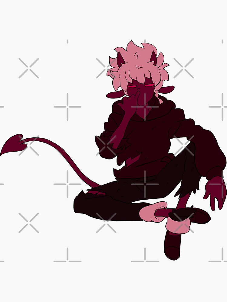 "Neil Bowman Devil Sticker All Saints Street" Sticker for Sale by ...