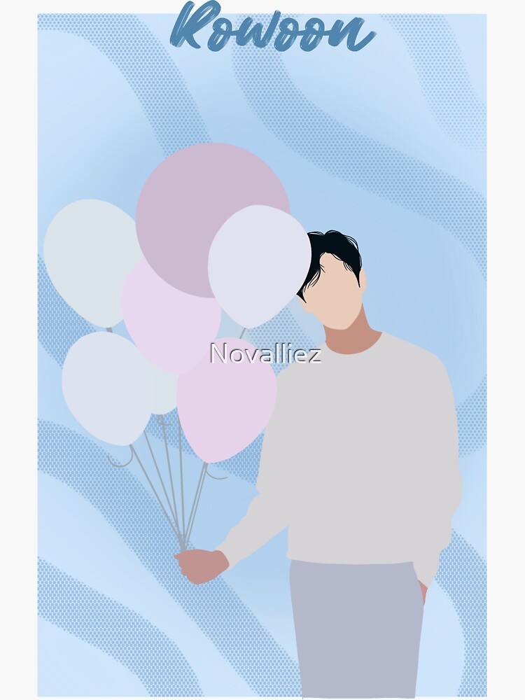 "SF9 - Rowoon" Sticker by Novalliez | Redbubble