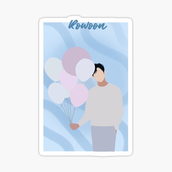 "SF9 - Rowoon" Sticker by Novalliez | Redbubble