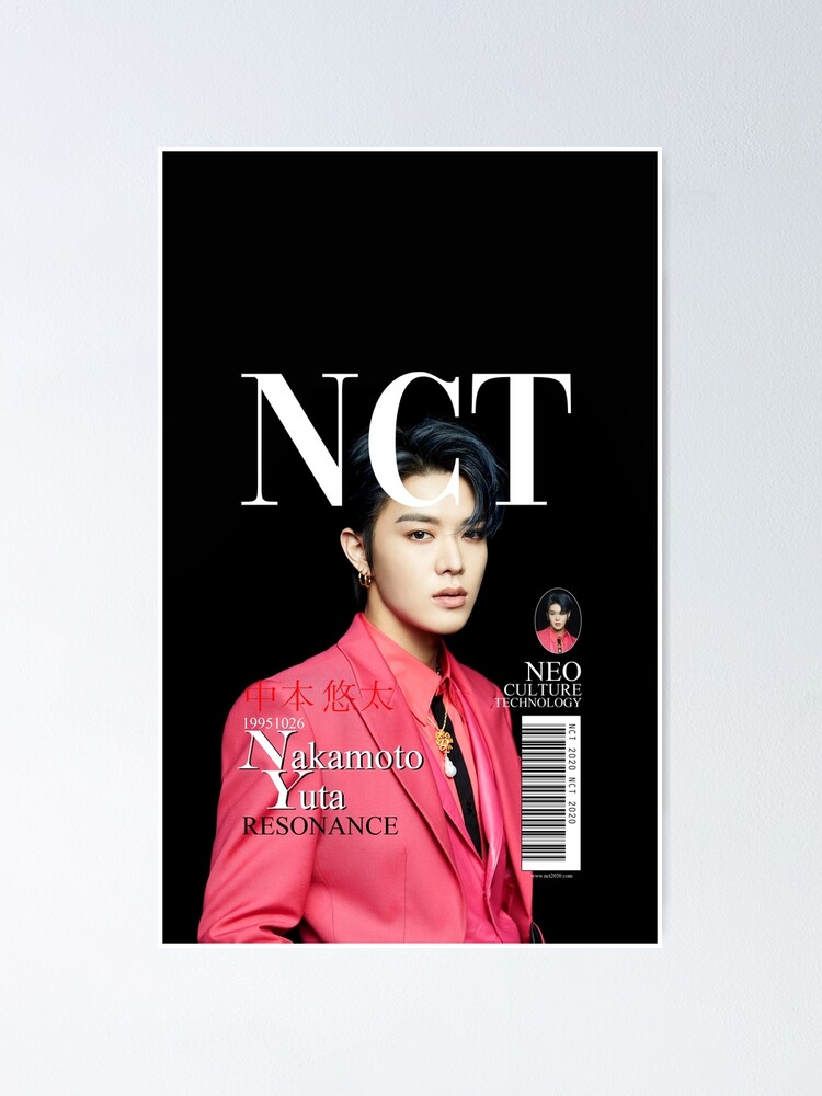 "NCT 2020 RESONANCE PT. 2 ARRIVAL VERSION MAGAZINE COVER STYLE - YUTA ...