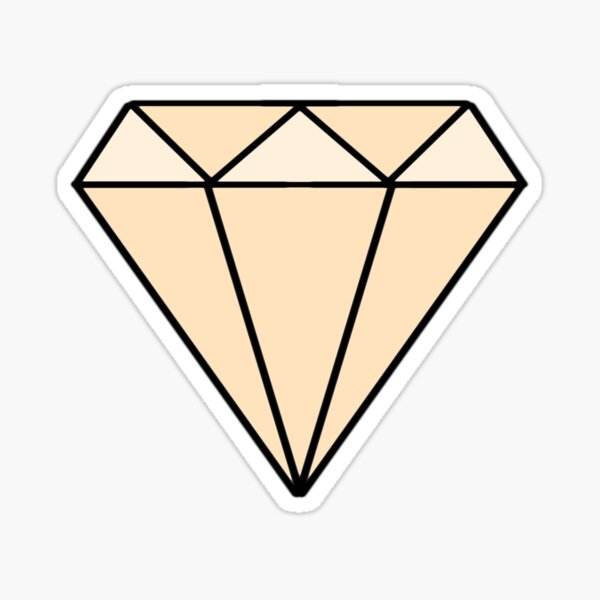 "Aesthetic Diamond" Sticker for Sale by zmacrodriguez | Redbubble