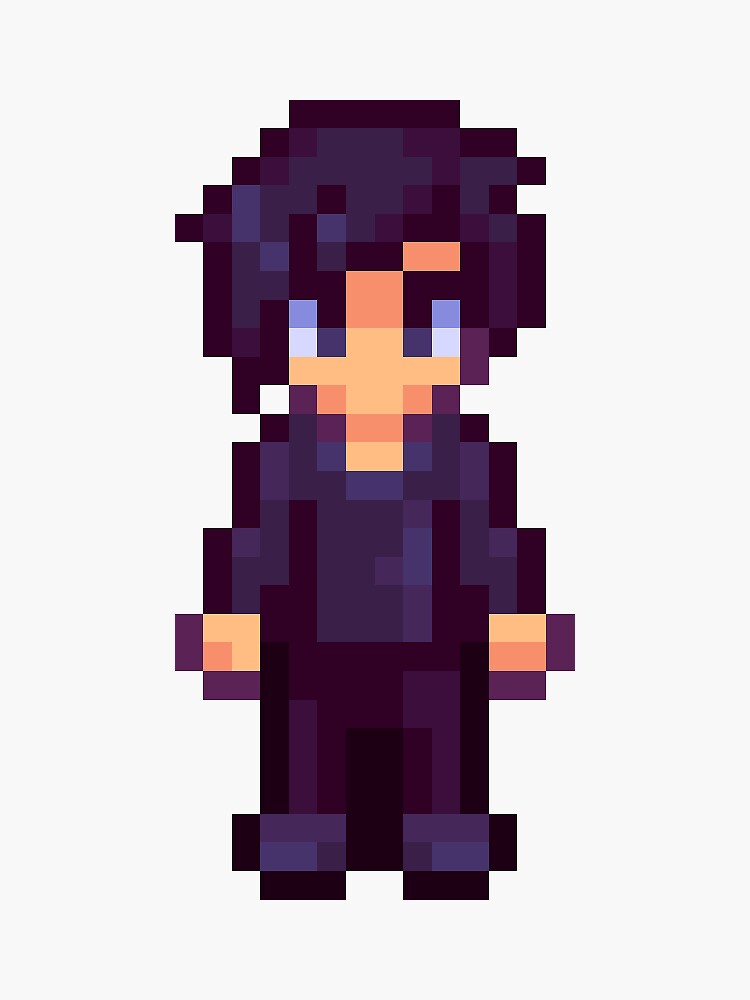 "Stardew Valley - Sebastian Full Body Version 2" Sticker for Sale by ...