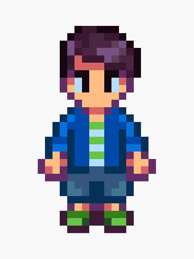 "Stardew Valley - Shane Full Body Version 2" Sticker for Sale by ...
