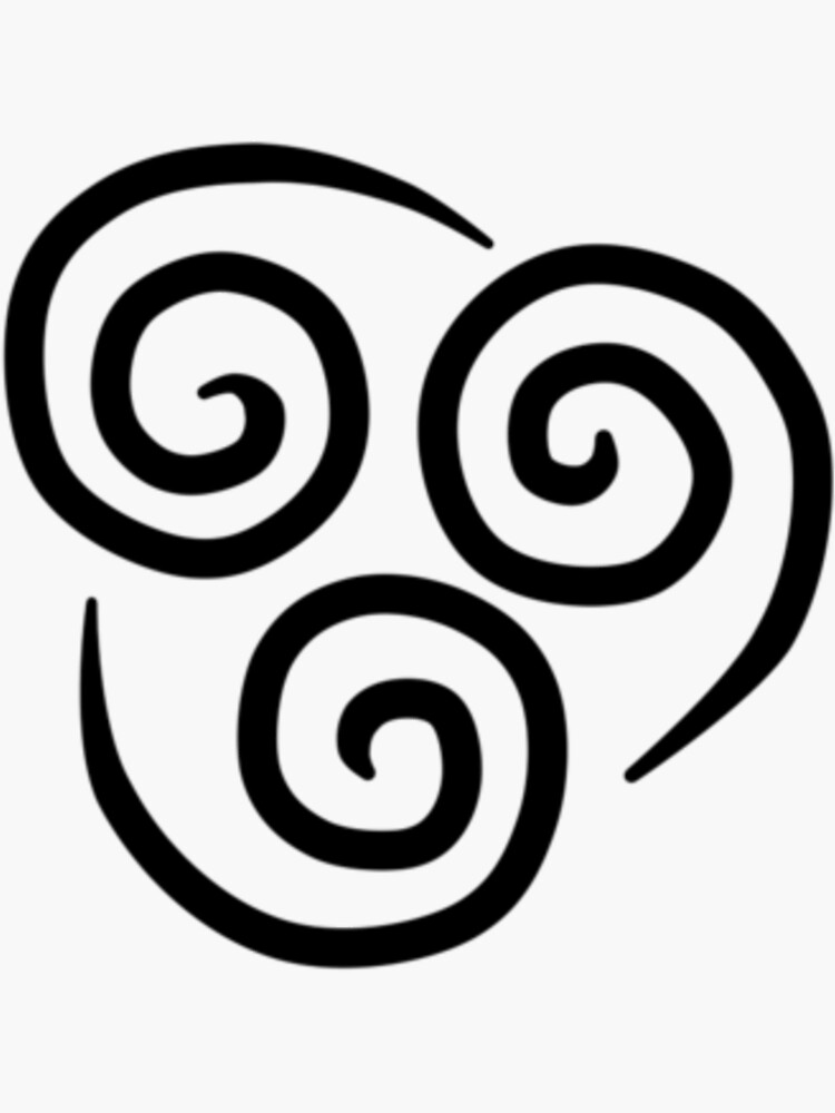 "Avatar Air Symbol" Sticker for Sale by callumtkennedy | Redbubble