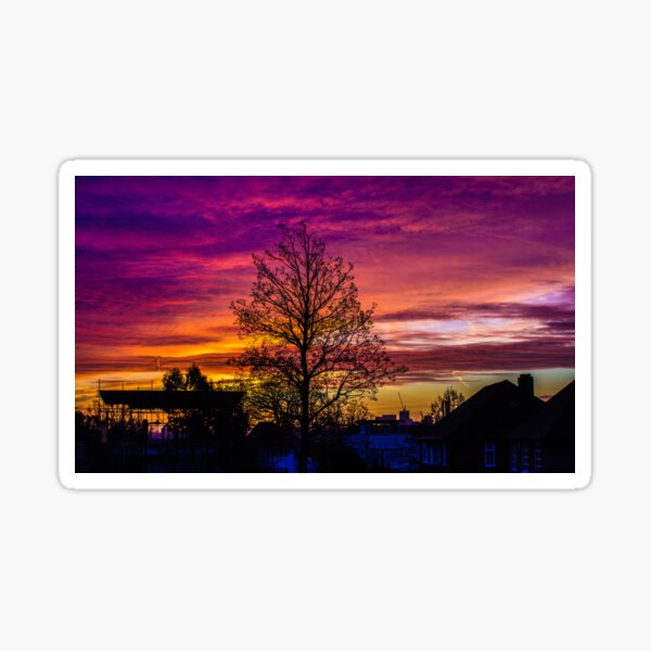 "sunrise" Sticker for Sale by SzendeB | Redbubble