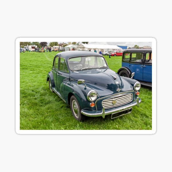"Morris Minor" Sticker for Sale by coastalphoto66 | Redbubble