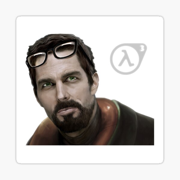 "Half life 3 Gordon Freeman *ULTRA HIGH QUALITY*" Sticker for Sale by ...
