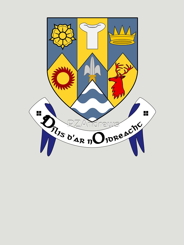 "Coat of Arms of County Clare, Ireland" T-shirt for Sale by PZAndrews ...
