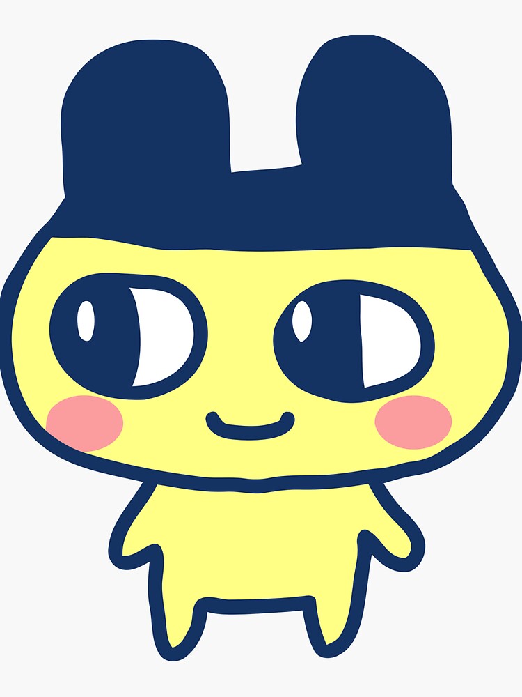 "Mametchi" Sticker for Sale by Tamatown | Redbubble