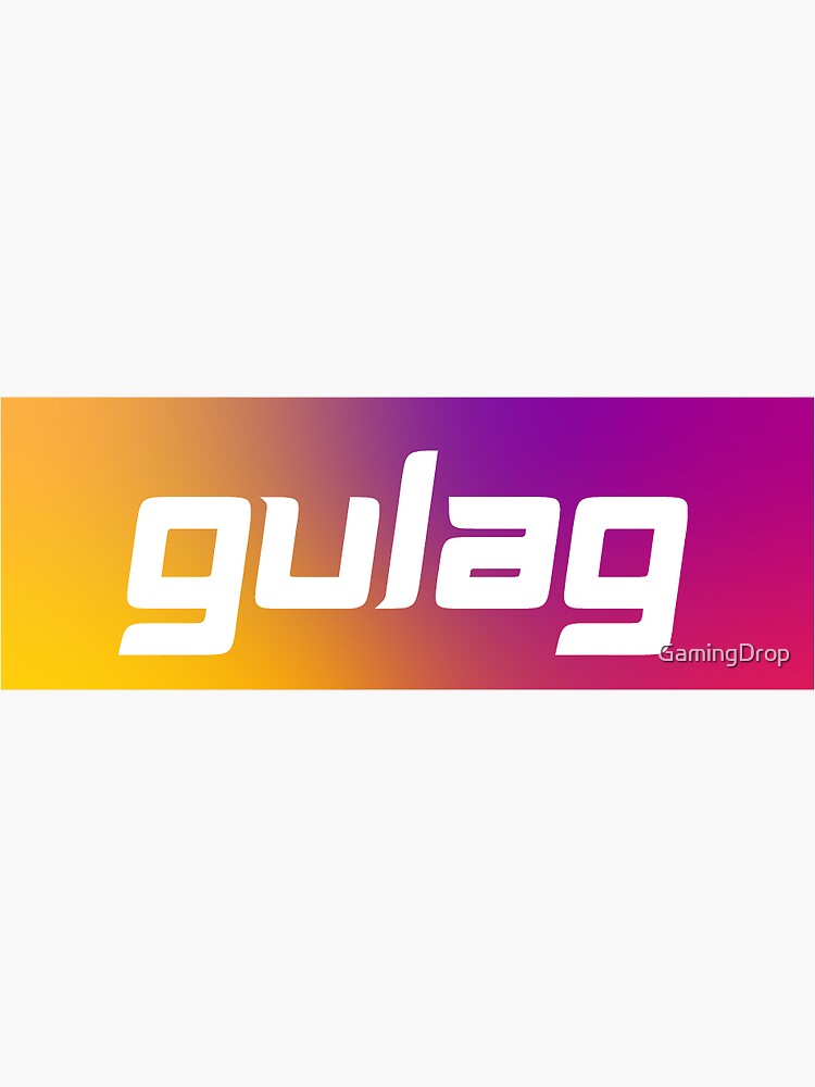 "Welcome to the GULAG" Sticker by GamingDrop | Redbubble