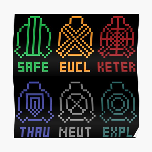 Póster «Clasificación de clase de objeto SCP * CALIDAD SUPERIOR *» de ...