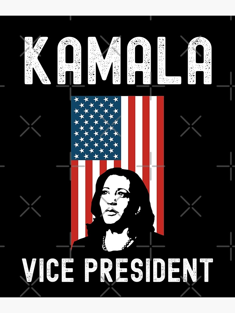 "Kamala Harris 1st Female Vice President" Poster for Sale by RAApparel ...