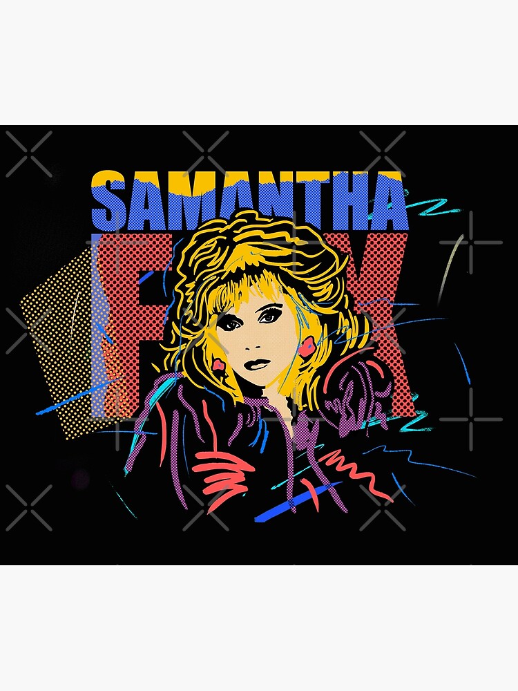 "SAM FX 80s style" Throw Blanket for Sale by DiscoDiscoMx | Redbubble