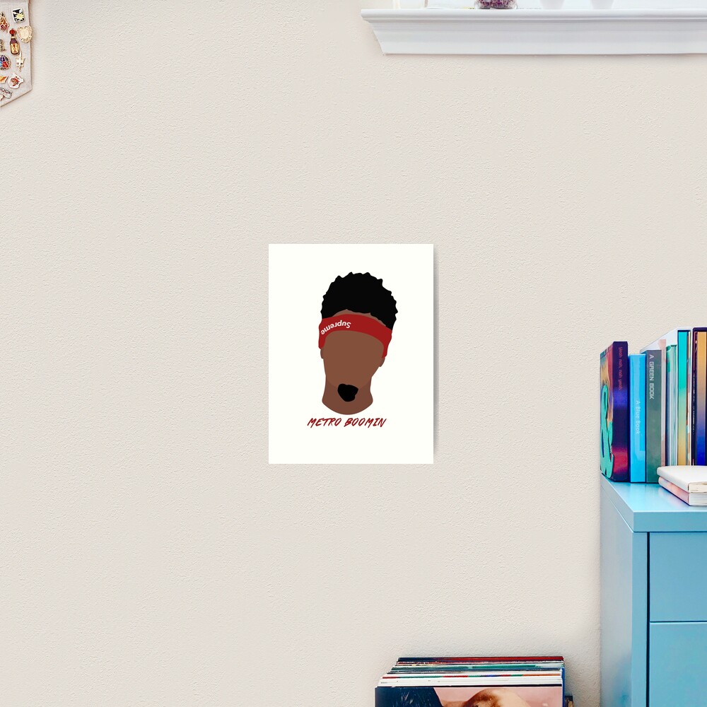 "Metro Boomin" Art Print by aidanlathrope | Redbubble