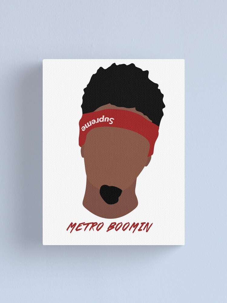 "Metro Boomin" Canvas Print by aidanlathrope | Redbubble