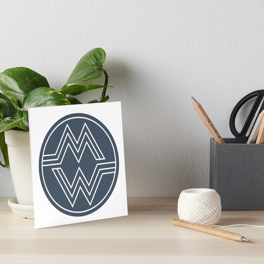 "Vintage Montgomery Ward Logo" Art Board Print by shellysshop | Redbubble
