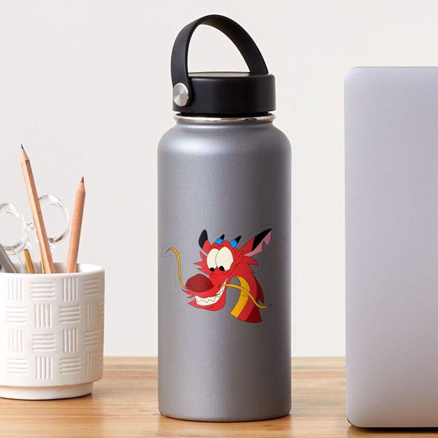 "mushu" Sticker for Sale by Paigesearle | Redbubble