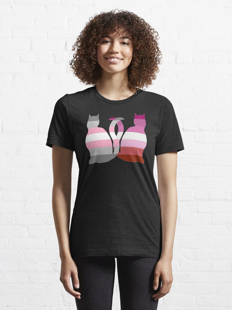 Lesbian Demigirl Pride Cats T Shirt For Sale By Shaneisadragon