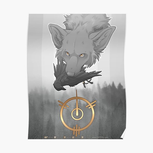 "Wolf Cycle - Ring" Poster for Sale by Sioteru | Redbubble
