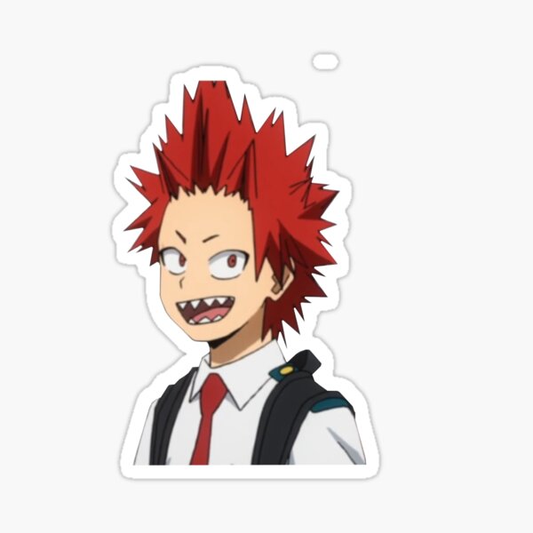 "kirishima eijirou" Sticker for Sale by GarryGalv | Redbubble
