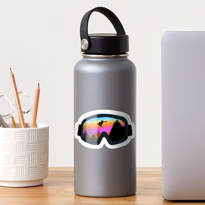 "SNOWBOARD" Sticker for Sale by sierrasticker | Redbubble