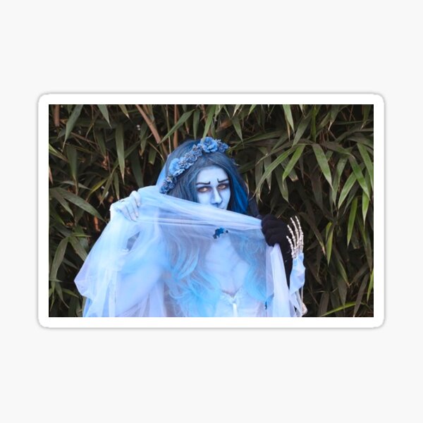 "Corpse Bride Emily Cosplay Photo" Sticker for Sale by Loncosplay ...