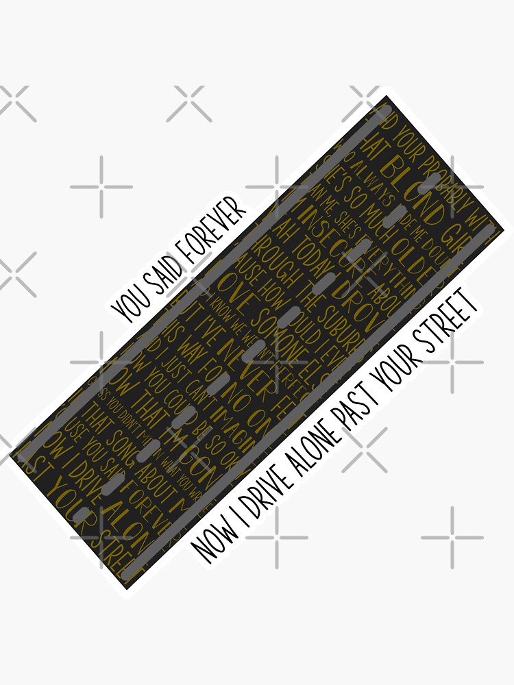 "Drivers License " Sticker for Sale by rebekahlauren | Redbubble