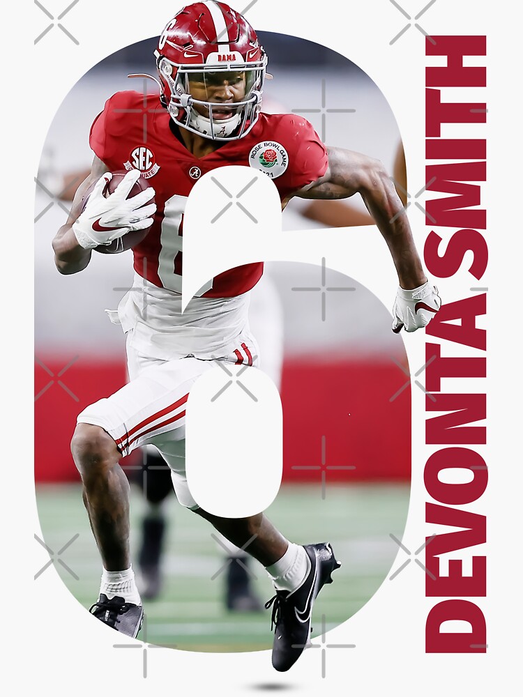 "Devonta Smith" Sticker for Sale by AbeyOye | Redbubble