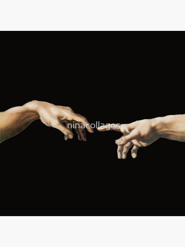 "touch of God" Poster by ninacollages | Redbubble