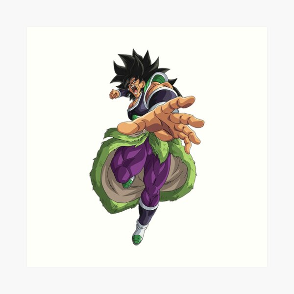 "Broly Punch Dragon Ball" Art Print for Sale by MeAnisa00 | Redbubble