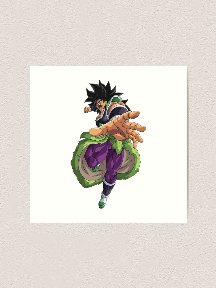 "Broly Punch Dragon Ball" Art Print for Sale by MeAnisa00 | Redbubble