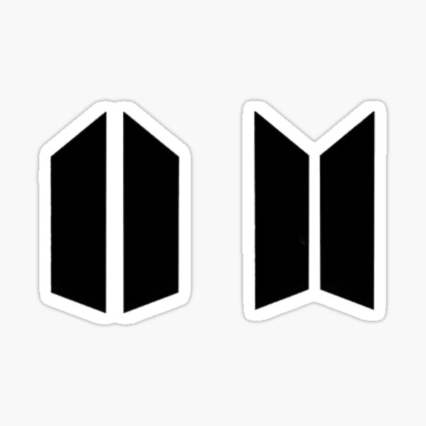 "BTS & ARMY logo" Sticker for Sale by toriharbourne1 | Redbubble