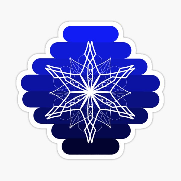 "Snowflake " Sticker for Sale by toast-part-two | Redbubble