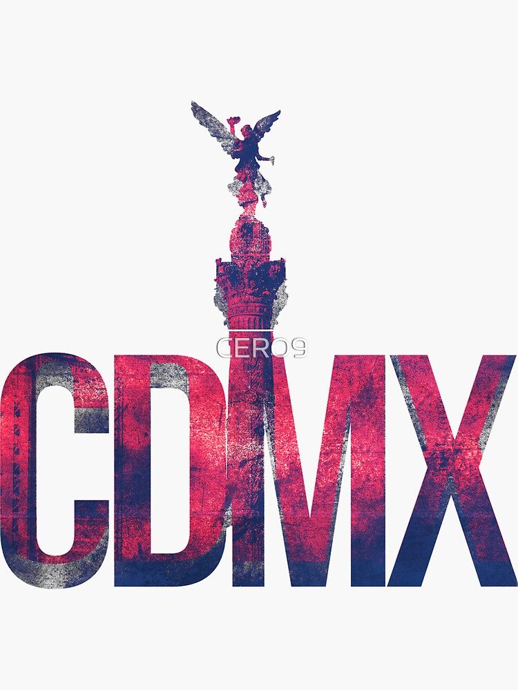 "CDMX lyrics" Sticker for Sale by CERO9 | Redbubble