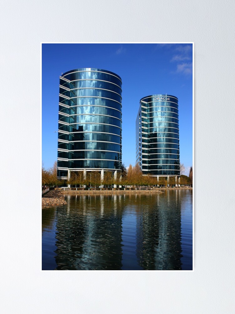 "Oracle Campus in Redwood Shores, San Francisco Bay Area" Poster by ...