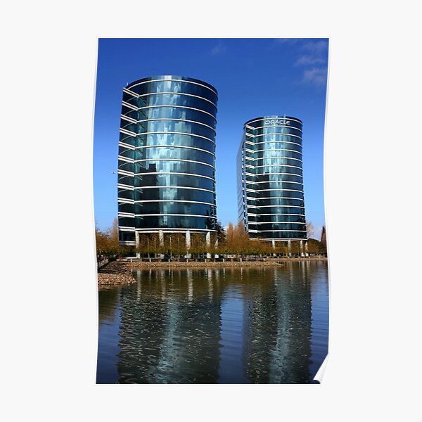 "Oracle Campus in Redwood Shores, San Francisco Bay Area" Poster by ...