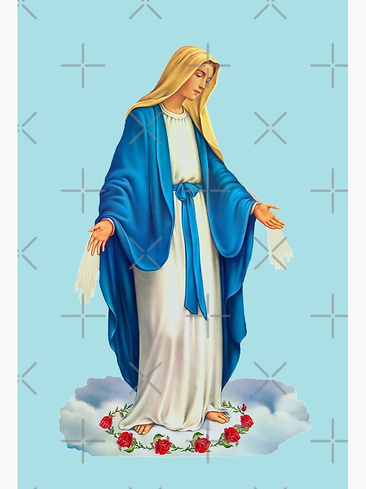 "Our Lady of Grace (transparent background design)" Art Board Print for ...