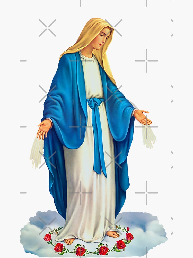 "Our Lady of Grace (transparent background design)" Sticker for Sale by ...