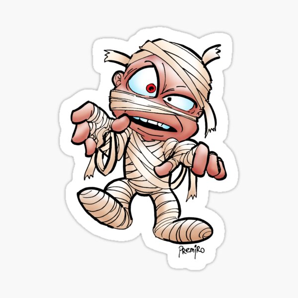 "The Mummy" Sticker for Sale by MercenaryArt | Redbubble