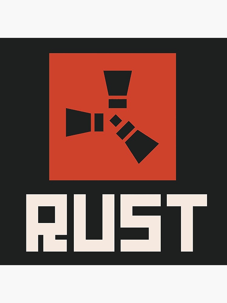 RUST LOGO - high quality Premium Matte Vertical Poster sold by Ethan ...