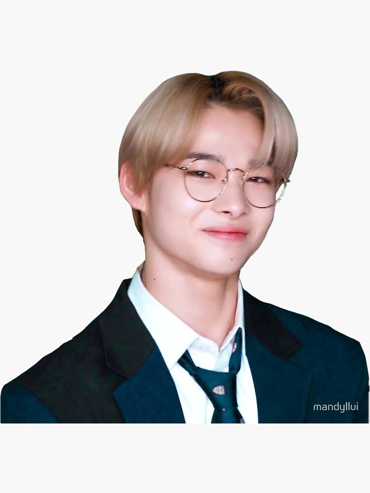 Ni Ki In Glasses Enhypen Sticker For Sale By Mandyllui Redbubble