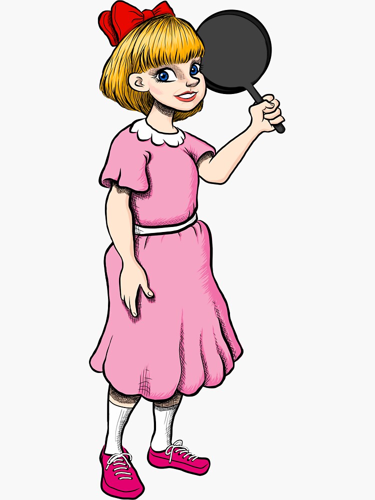 "Paula from Earthbound in Comic Book Style" Sticker for Sale by ...