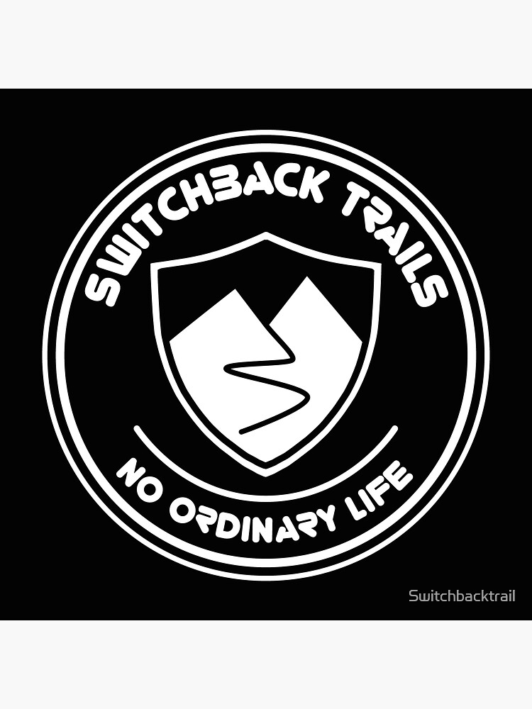 "Switchback Trails " Sticker for Sale by Switchbacktrail | Redbubble