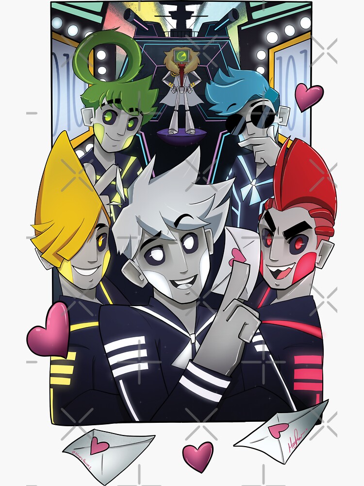 "NSR 1010 tour! " Sticker for Sale by MichuMichu52 | Redbubble