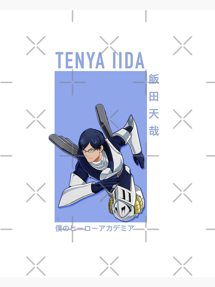"Tenya Iida" Poster by Gwenjimann | Redbubble