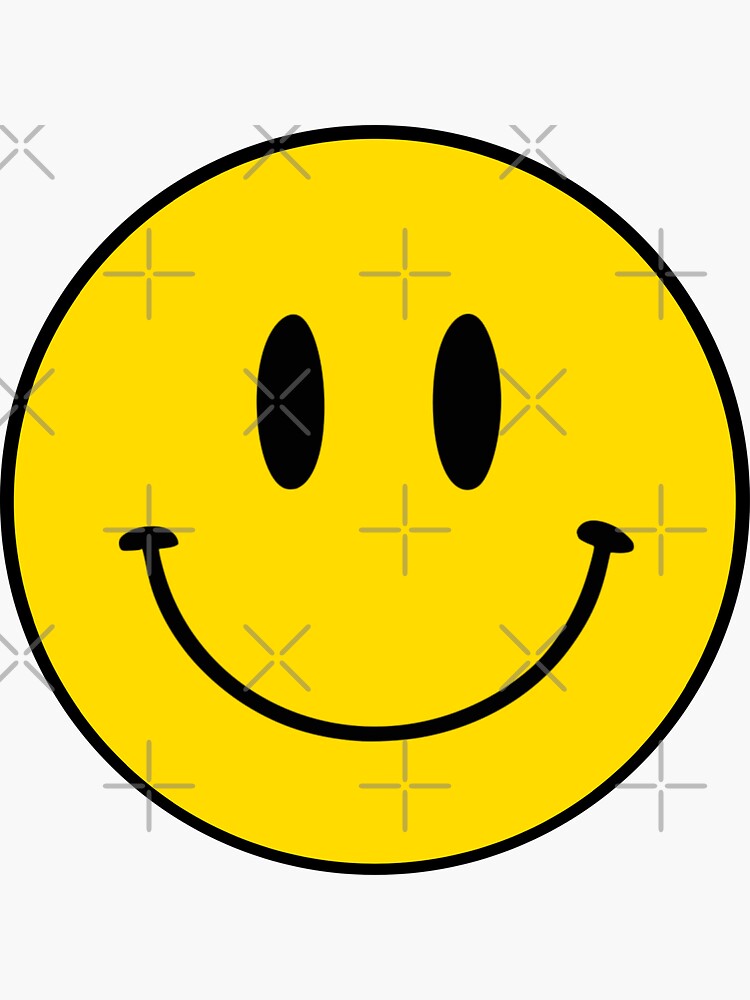"Happy Face | Red |" Sticker for Sale by HappyFaceCo | Redbubble